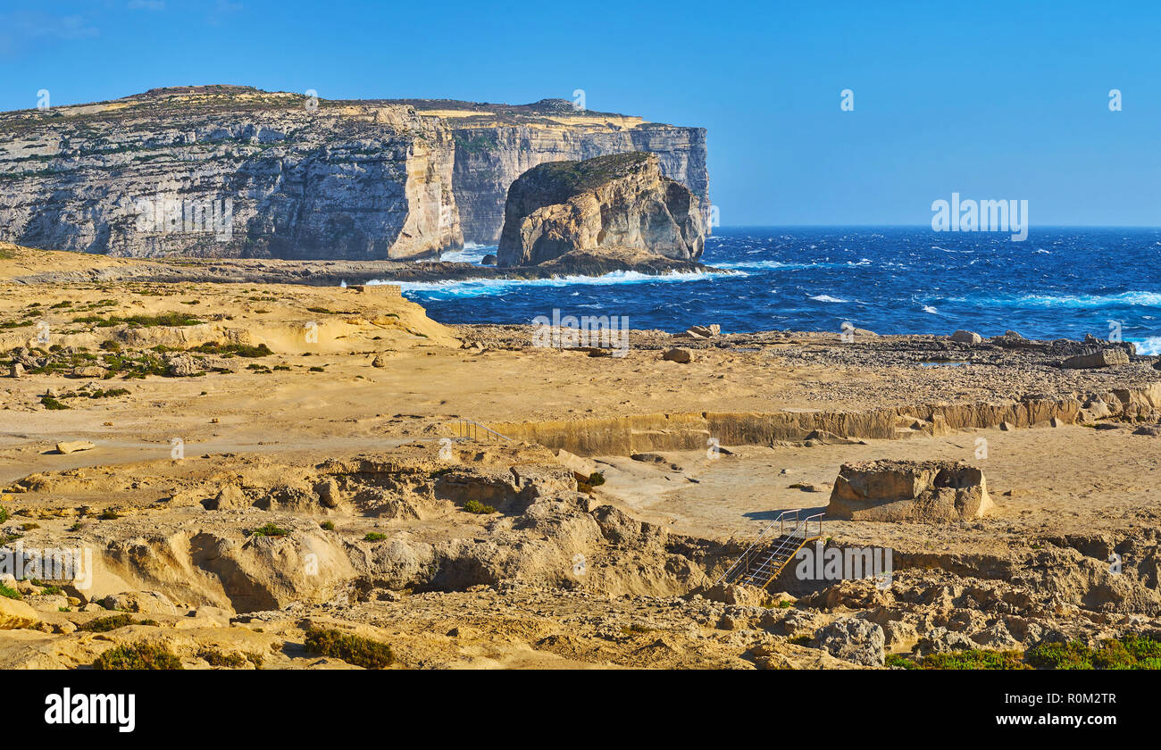 Fungus Rock Malta High Resolution Stock Photography and Images - Alamy