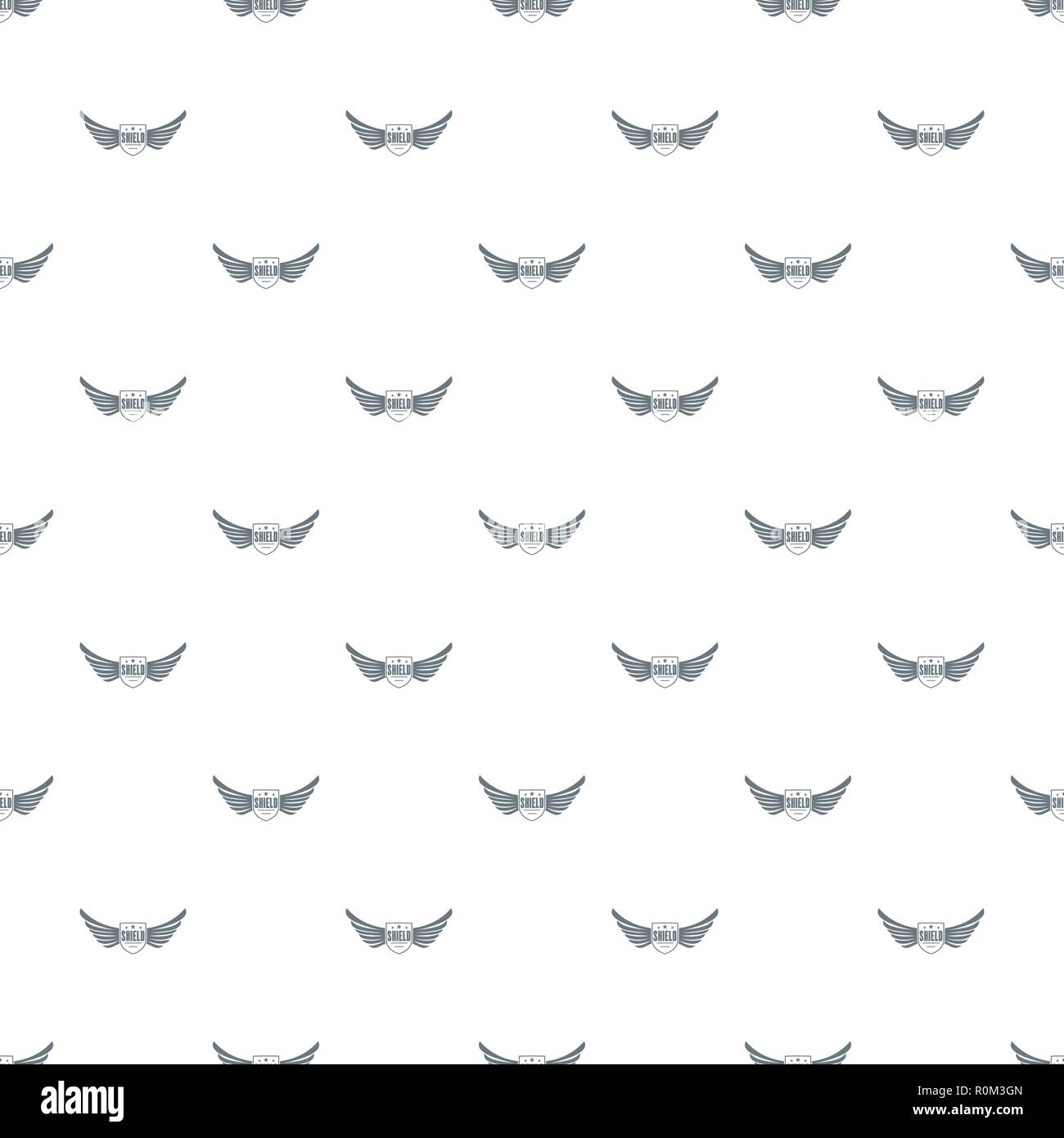 Shield wing pattern vector seamless Stock Vector Image & Art - Alamy