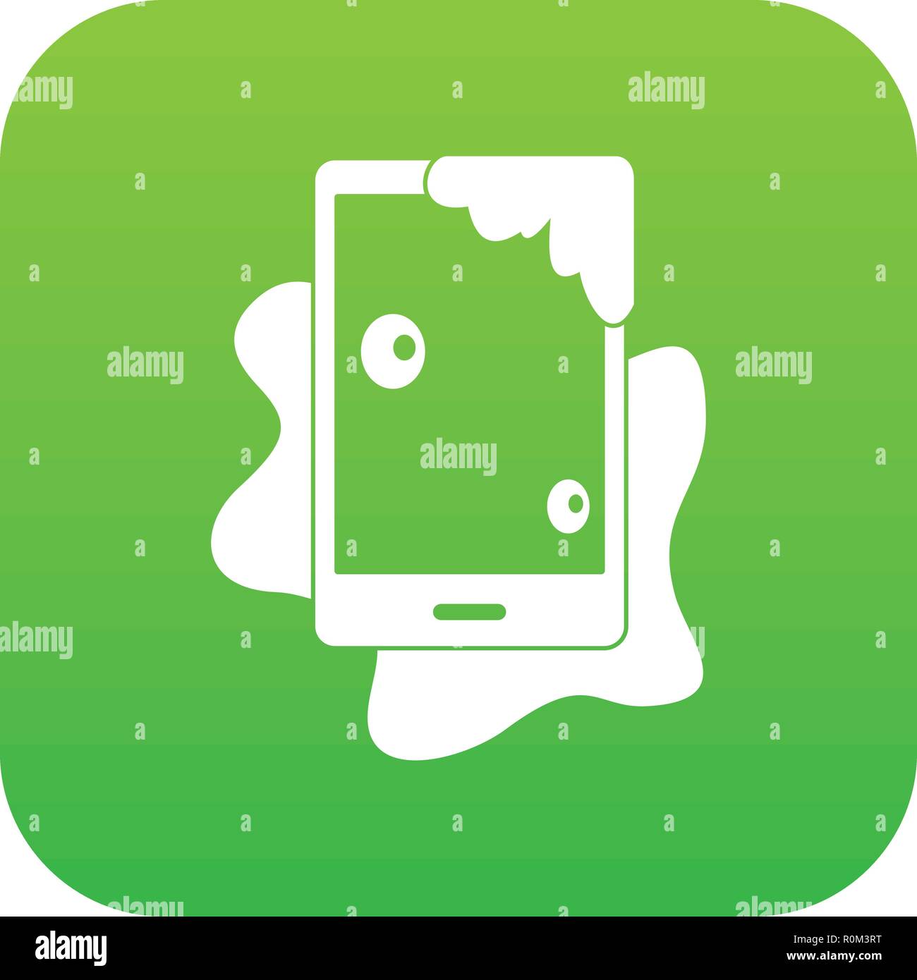 Raindrop smartphone Stock Vector Images - Alamy