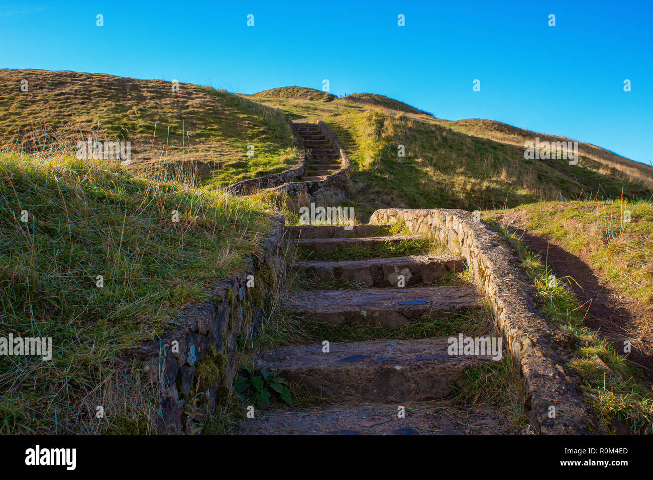 British Camp Iron Age Fort Stock Photo - Alamy