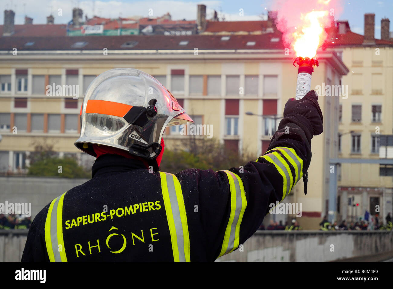 Angry firemen hi-res stock photography and images - Alamy