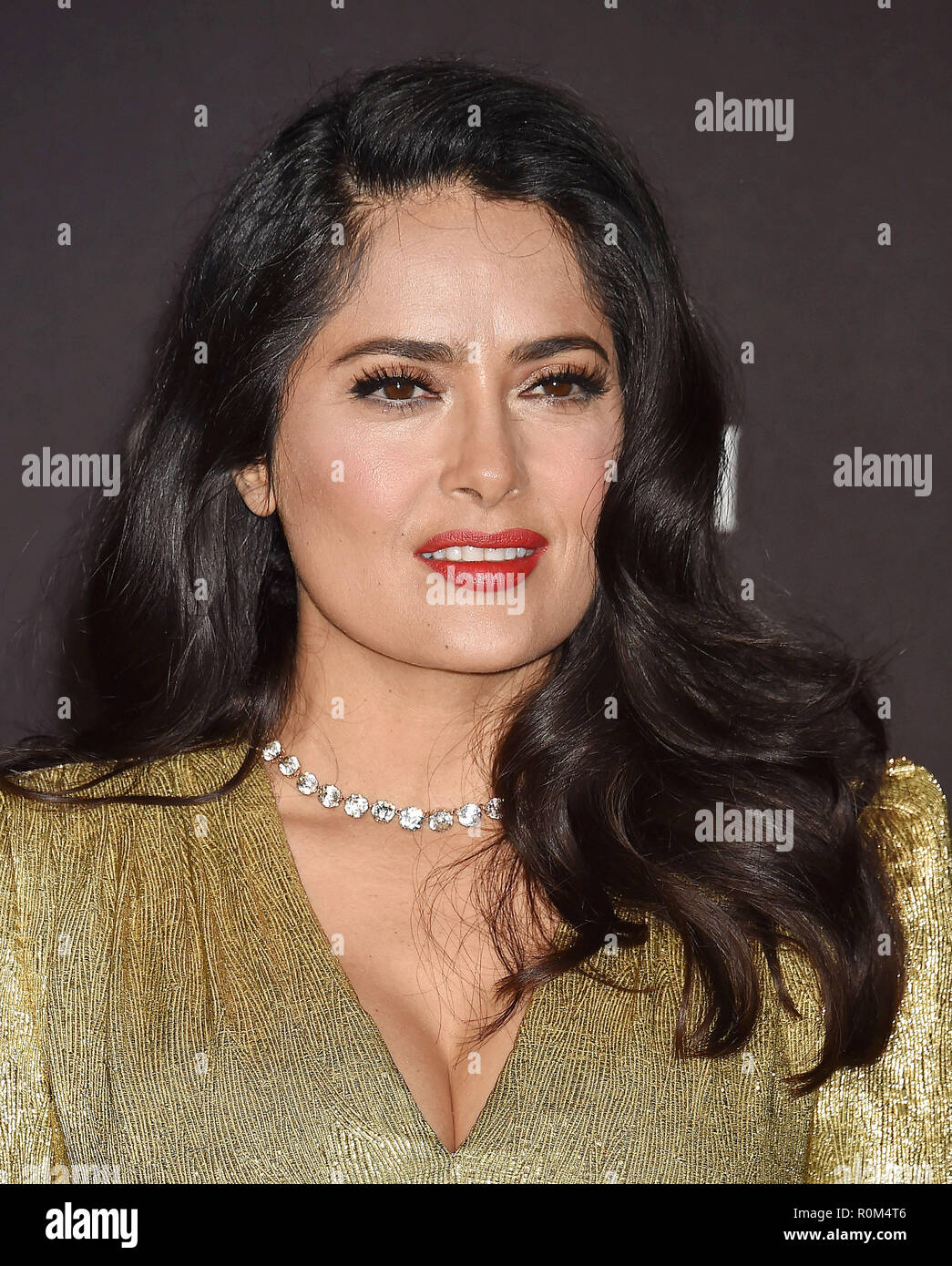 SALMA HAYEK Mexican-American film actress at the 2018 LACMA Art + Film ...
