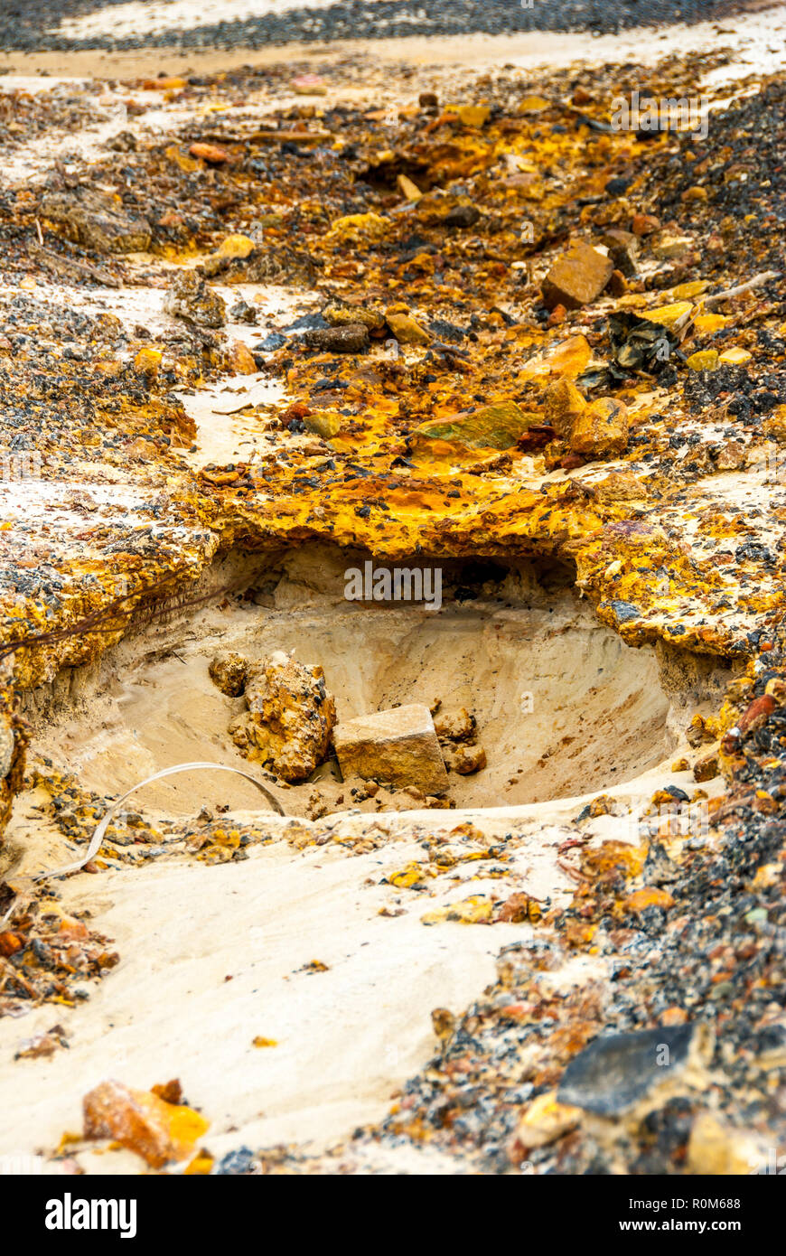 Beautiful gold mine dumps on the west Rand in South Africa Stock Photo ...