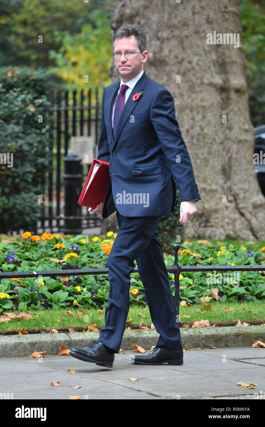 Culture Secretary Jeremy Wright arrives in Downing Street, London, for ...
