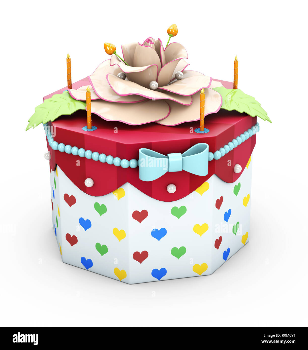 Holiday triangle Cardboard Cake or pie Box, Packaging For Food, Gift Or ...