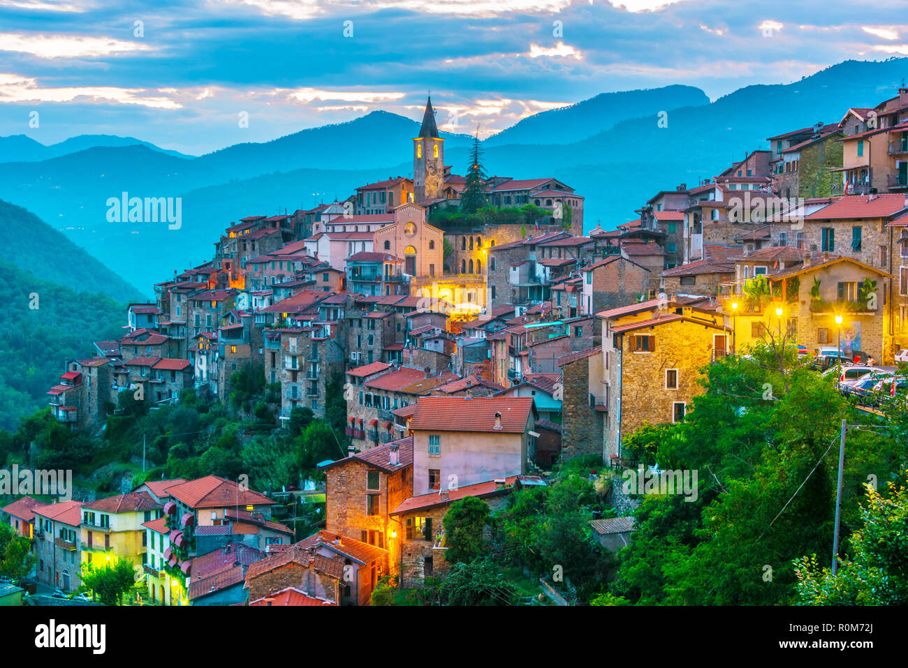 Italy imperia sunset hi-res stock photography and images - Alamy