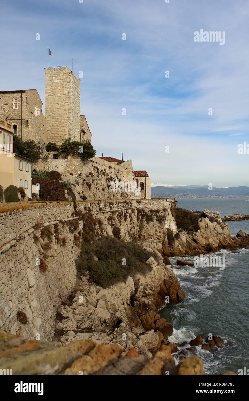 The Coast of Antibes, South France Stock Photo - Alamy