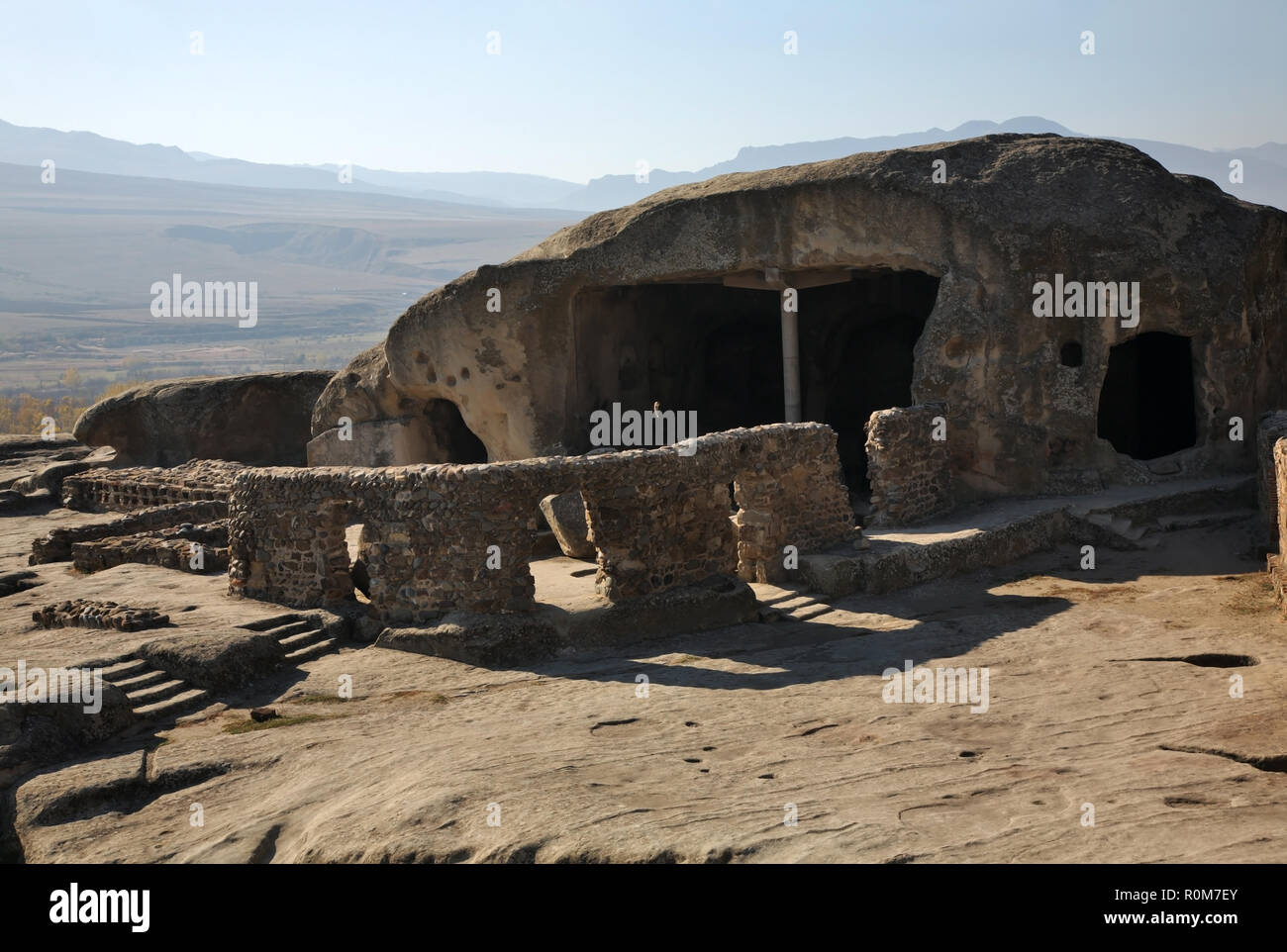 23 Uplistsikhe cave complex (Lord's fortress) near Gori. Shida Kartli ...