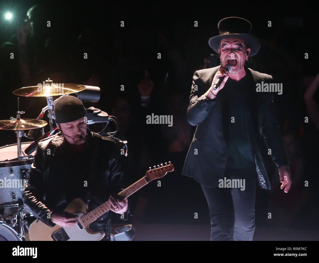 Dublin, Ireland. 5th Nov 2018.. U2 Back in Dublin. Bono and U2 in the 3 ...
