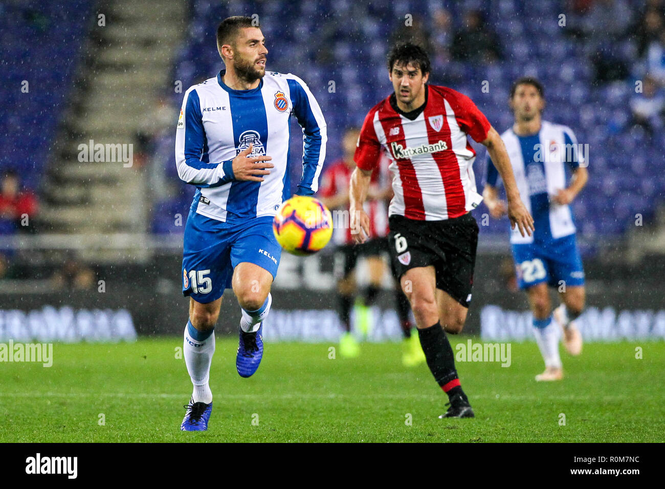 5th November 2018, Cornella-El Prat, Cornella de Llobregat, Barcelona ...