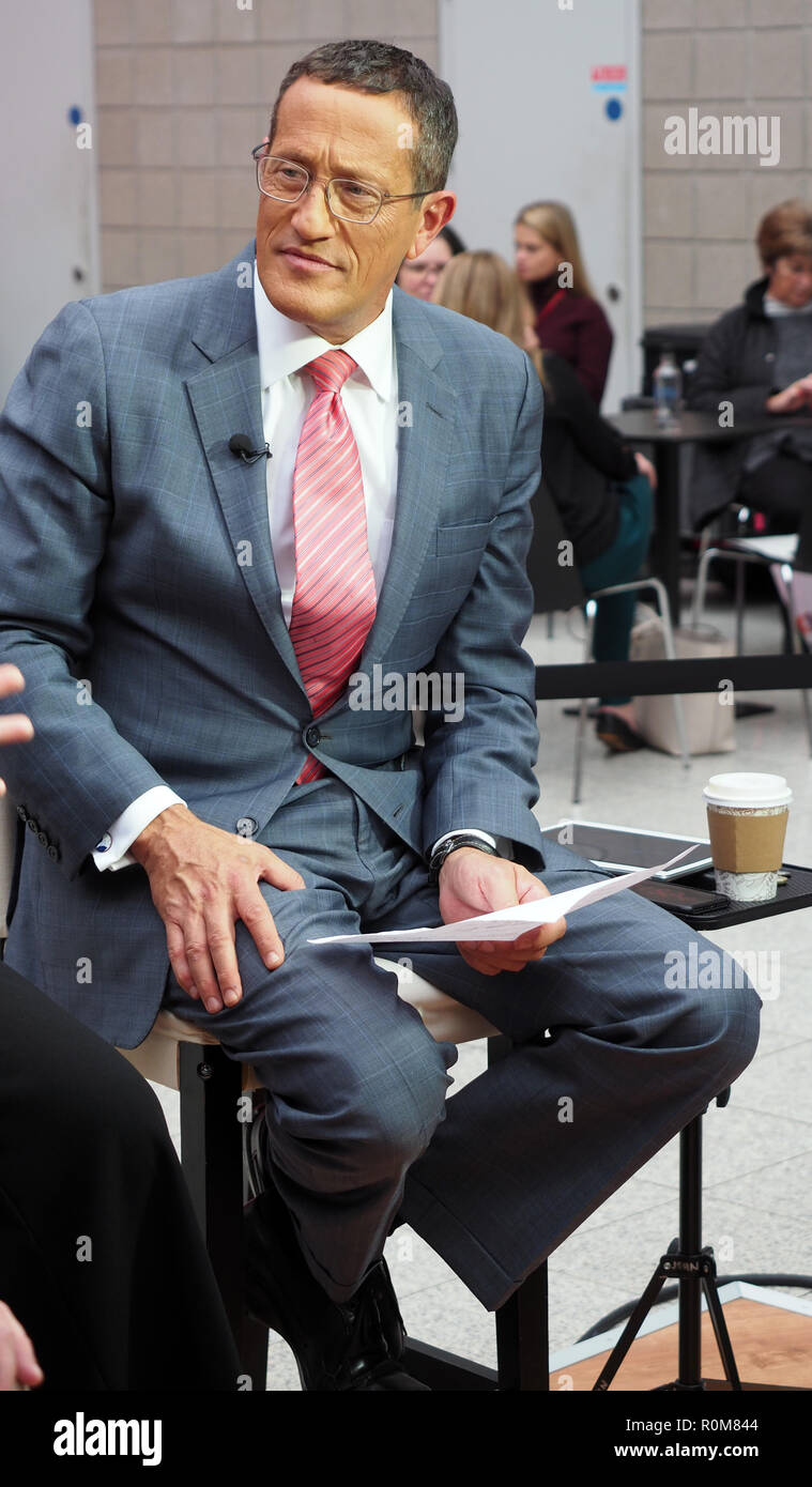 Excel, London, UK. 5th Nov 2018. Richard Quest CNN travel reporter ...