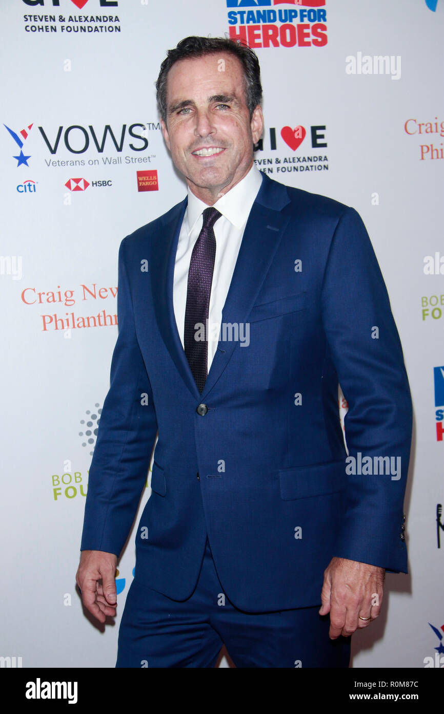 New York, NY, USA. 5th Nov, 2018. Bob Woodruff at the 12th Annual Stand ...