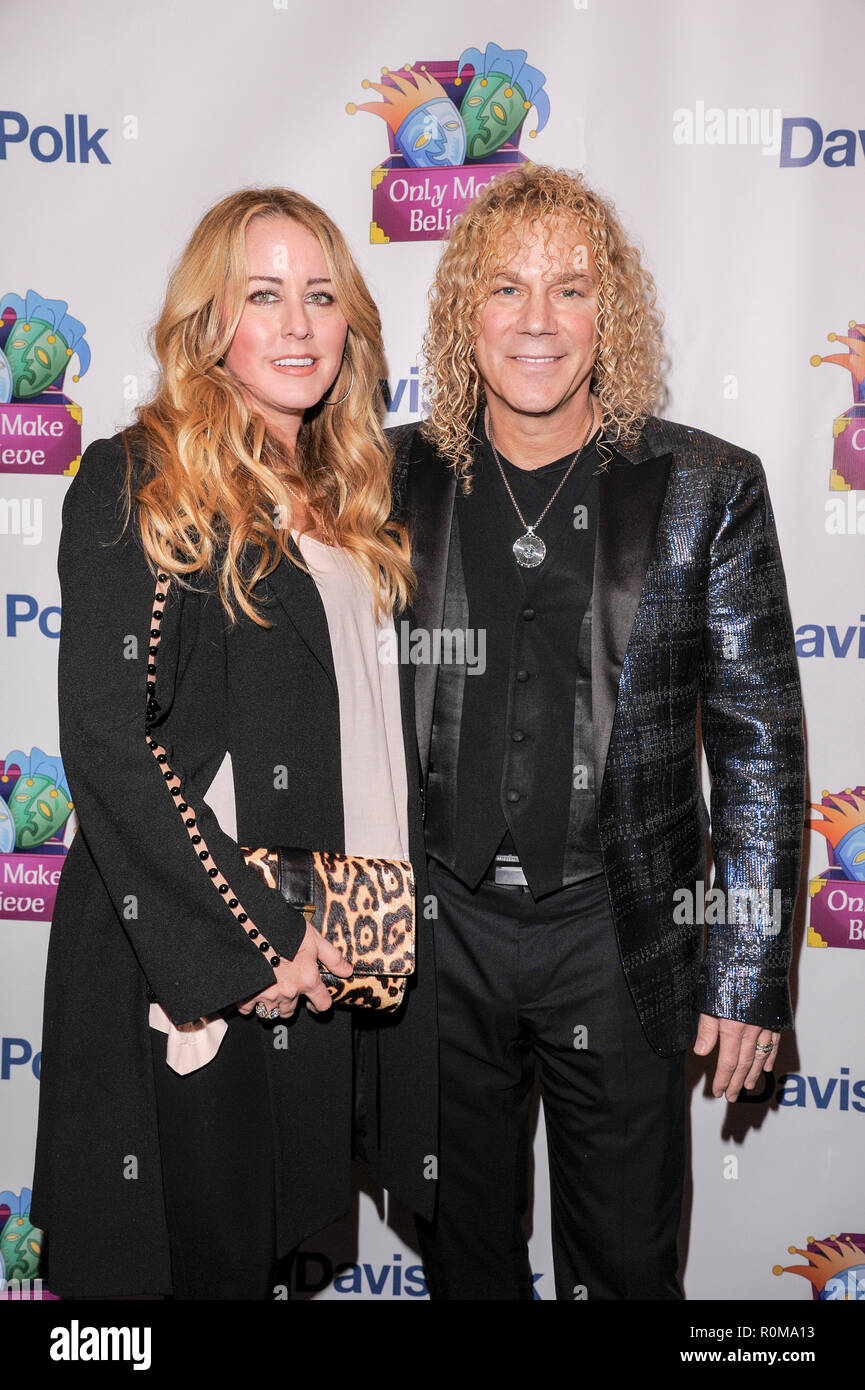 New York, USA. 5th Nov 2018. Bon Jovi member David Bryan (R) attends ...