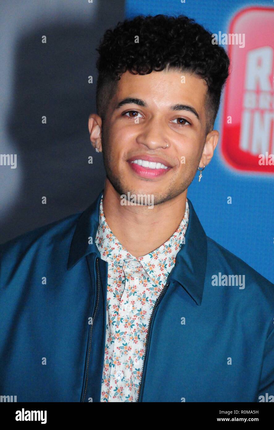 Los Angeles, USA. 5th Nov 2018. Singer Jordan Fisher attends Walt ...