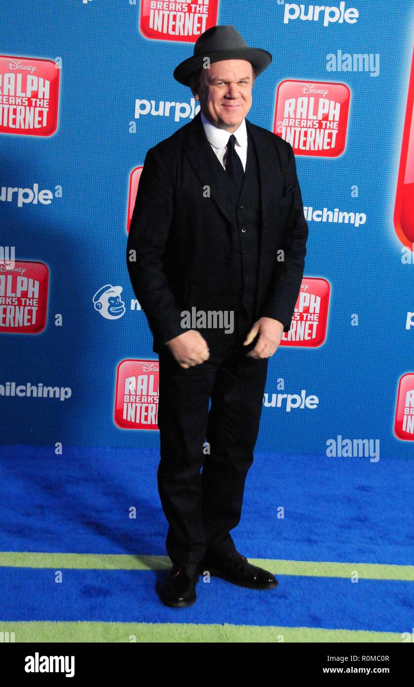 Los Angeles, USA. 5th Nov 2018. Actor John C. Reilly attends Walt ...