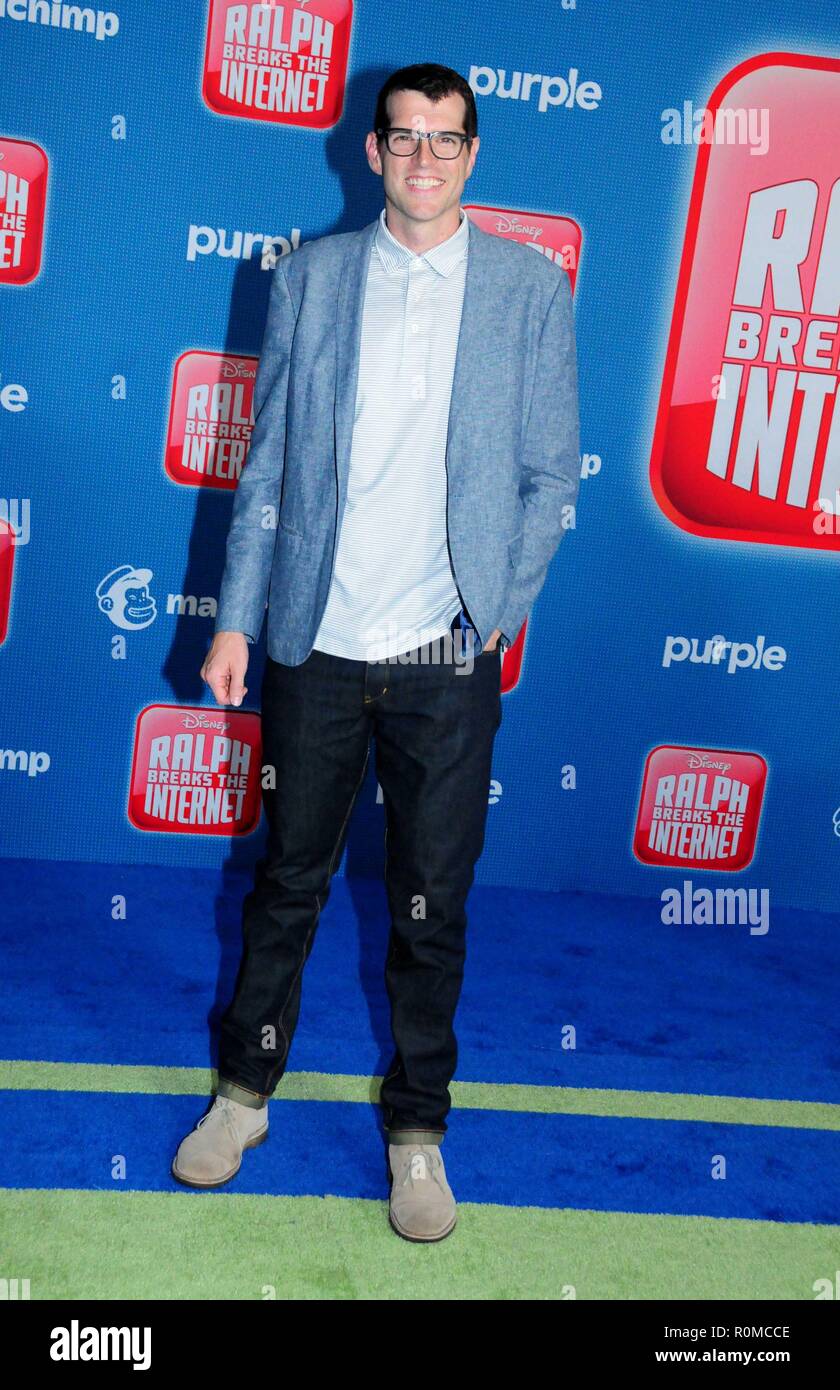 Los Angeles, USA. 5th Nov 2018. Actor Timothy Simons attends Walt ...