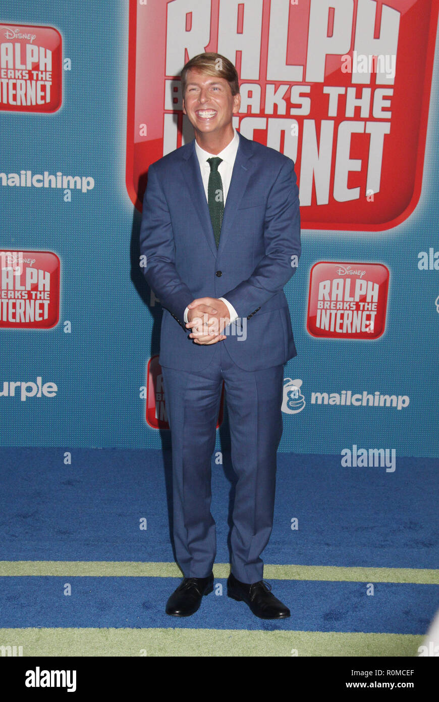 Los Angeles, USA. 5th Nov 2018. Jack Mcbrayer 11/05/2018 The World ...