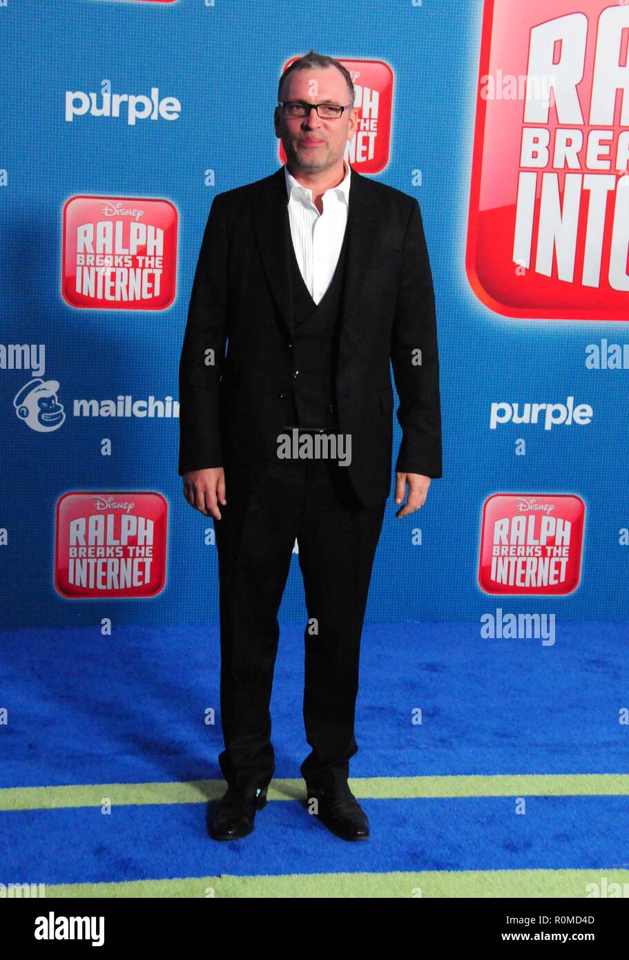 Los Angeles, USA. 5th Nov 2018. Composer Henry Jackman attends Walt ...