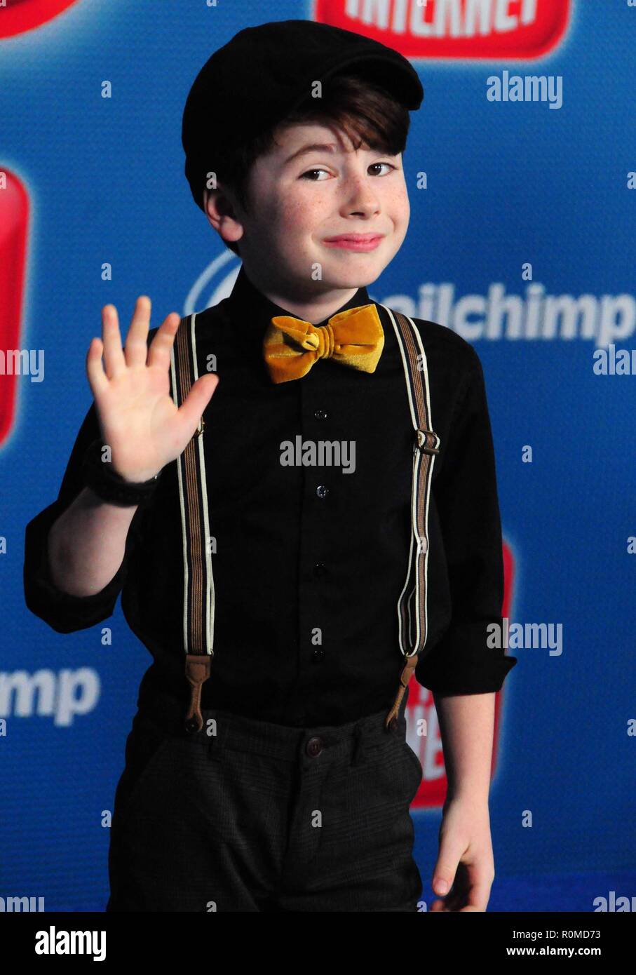 Los Angeles, USA. 5th Nov 2018. Actor Paxton Booth attends Walt Disney ...