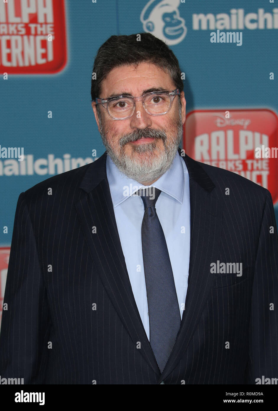 HOLLYWOOD, CA - NOVEMBER 5: Alfred Molina, at Premiere Of Disney's ...