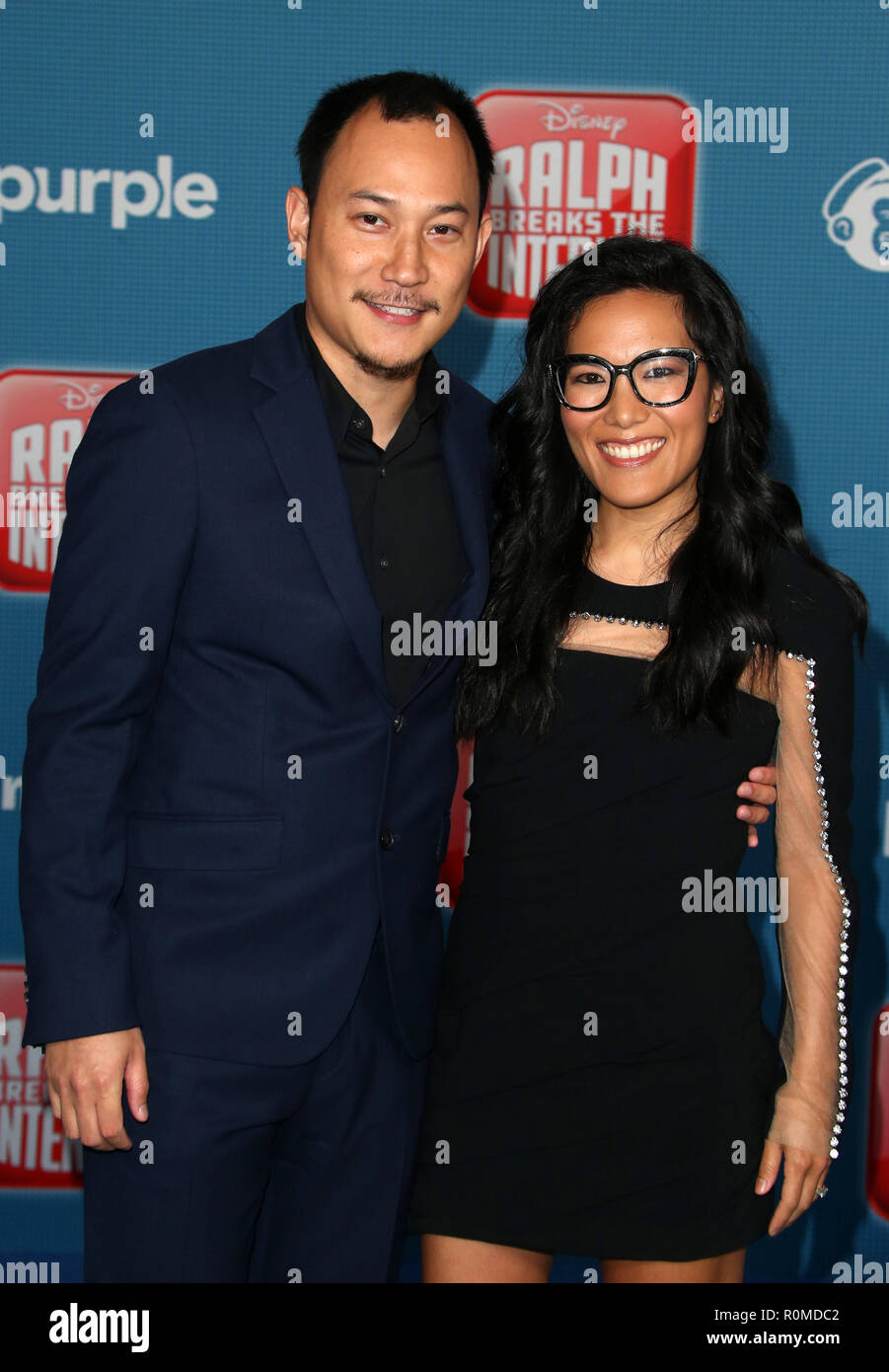 HOLLYWOOD, CA - NOVEMBER 5: Justin Hakuta, Ali Wong, at Premiere Of ...