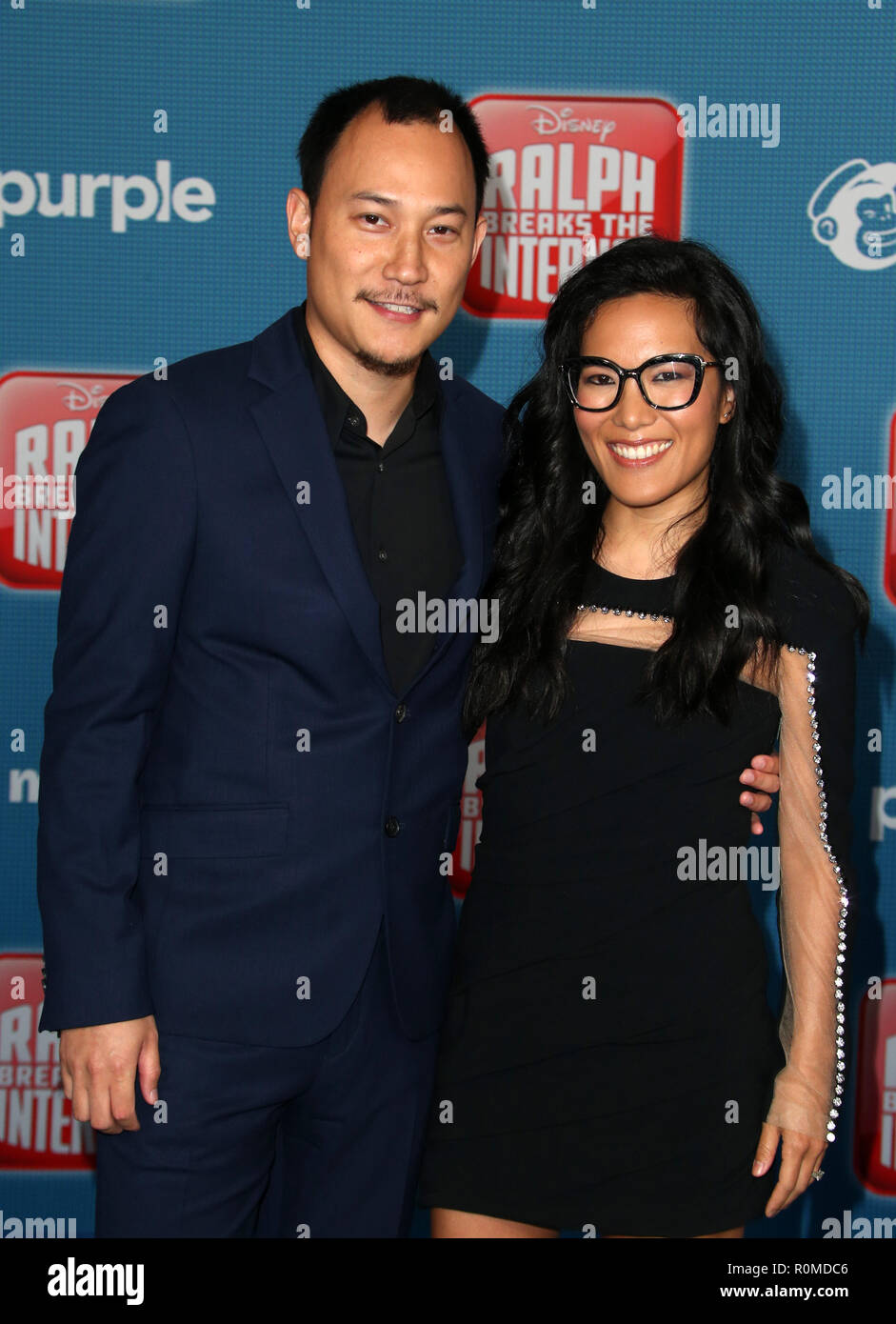 HOLLYWOOD, CA - NOVEMBER 5: Justin Hakuta, Ali Wong, at Premiere Of ...