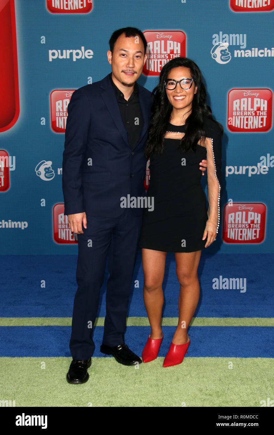 HOLLYWOOD, CA - NOVEMBER 5: Justin Hakuta, Ali Wong, at Premiere Of ...
