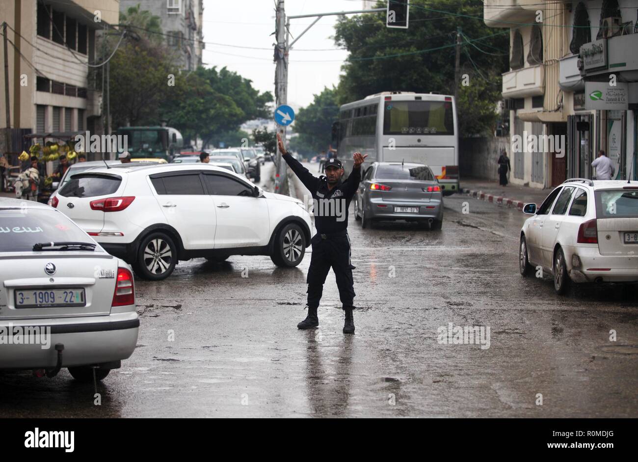 November 6, 2018 - Gaza City, Gaza Strip, Palestinian Territory - A ...
