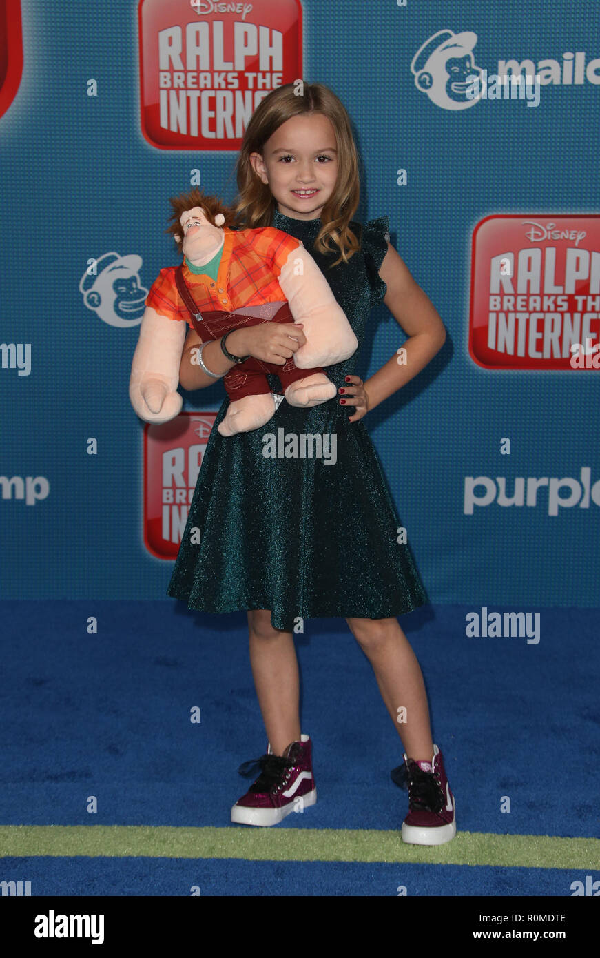Hollywood, Ca. 5th Nov, 2018. Chloe Clem, at Premiere Of Disney's ...