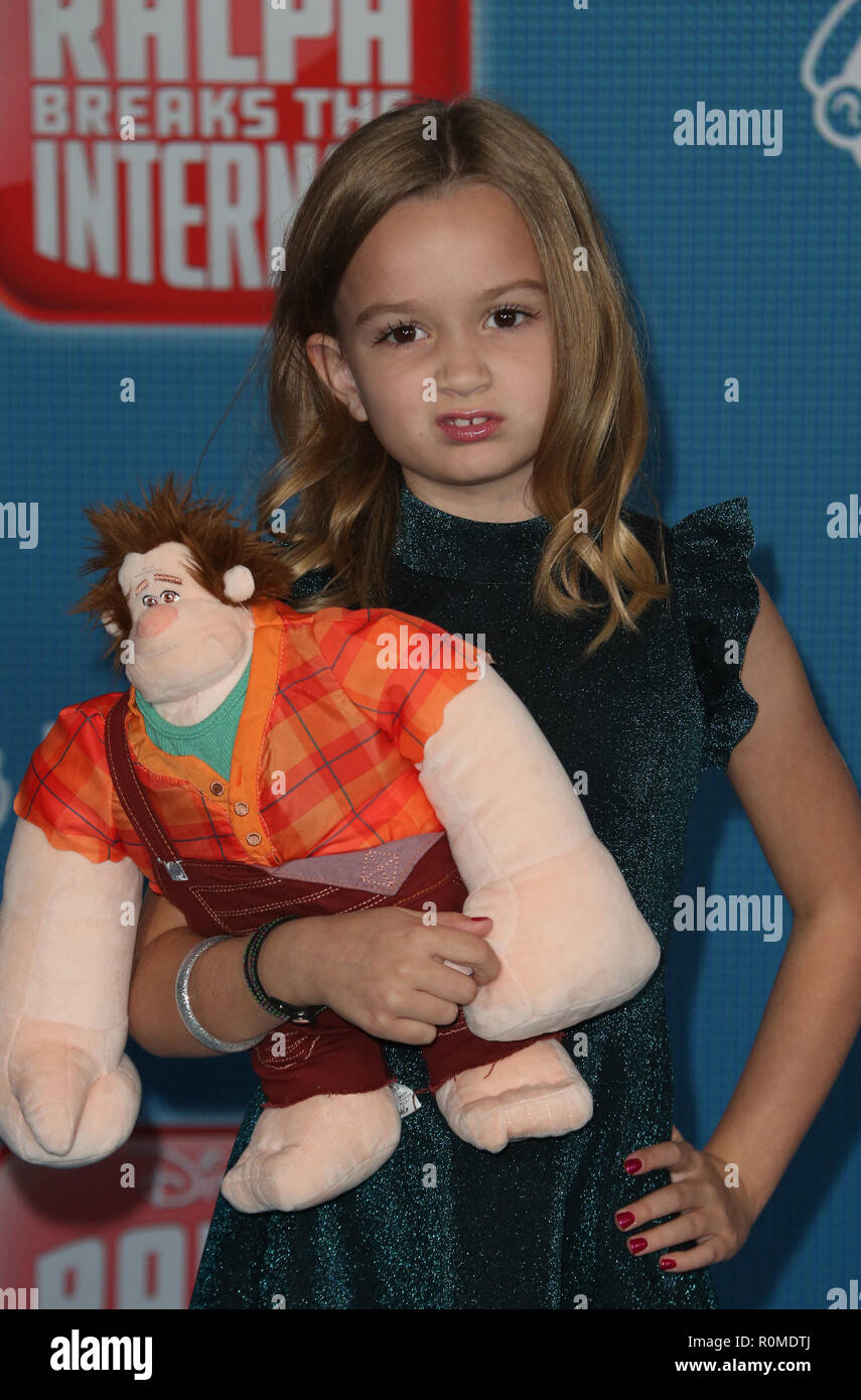 Hollywood, Ca. 5th Nov, 2018. Chloe Clem, at Premiere Of Disney's ...