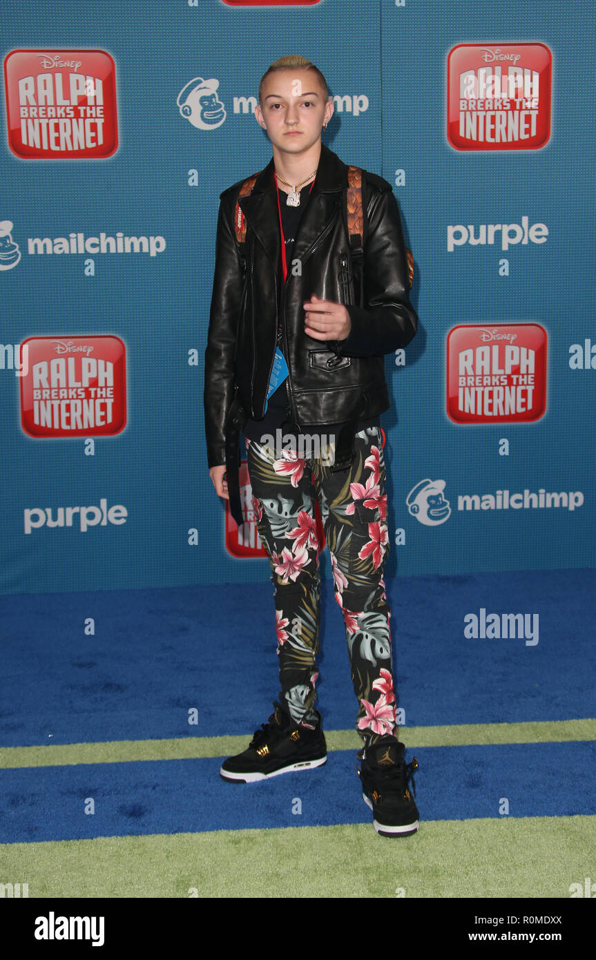 Hollywood, Ca. 5th Nov, 2018. Russell Horning, at Premiere Of Disney's ...