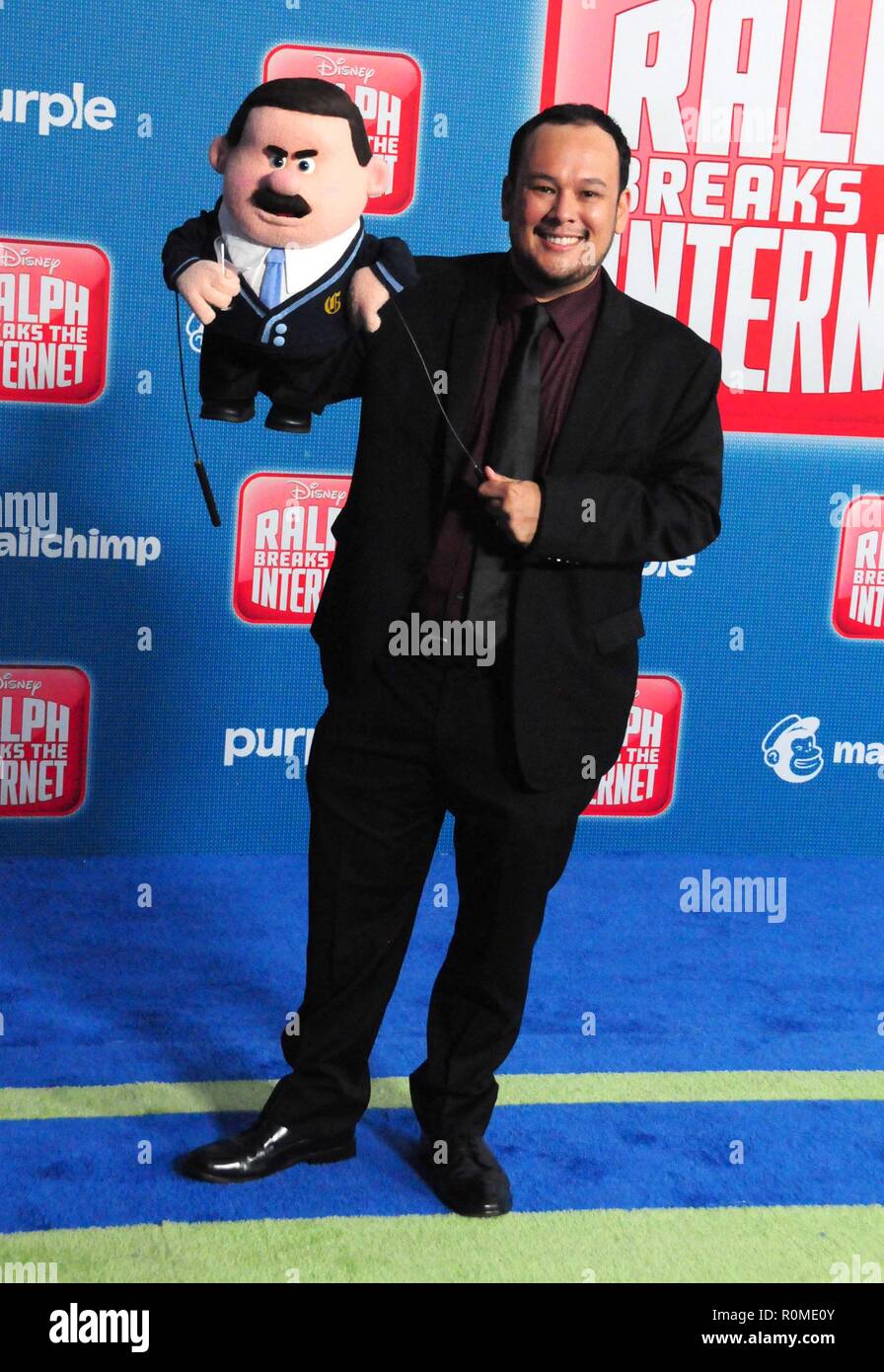 Los Angeles, USA. 5th Nov 2018. Actor Raymond Persi attends Walt Disney ...