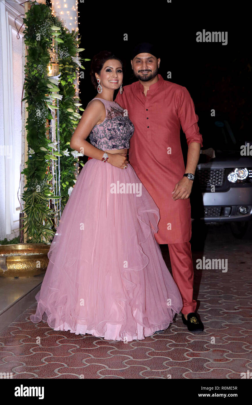 Geeta Basra And Harbhajan Singh