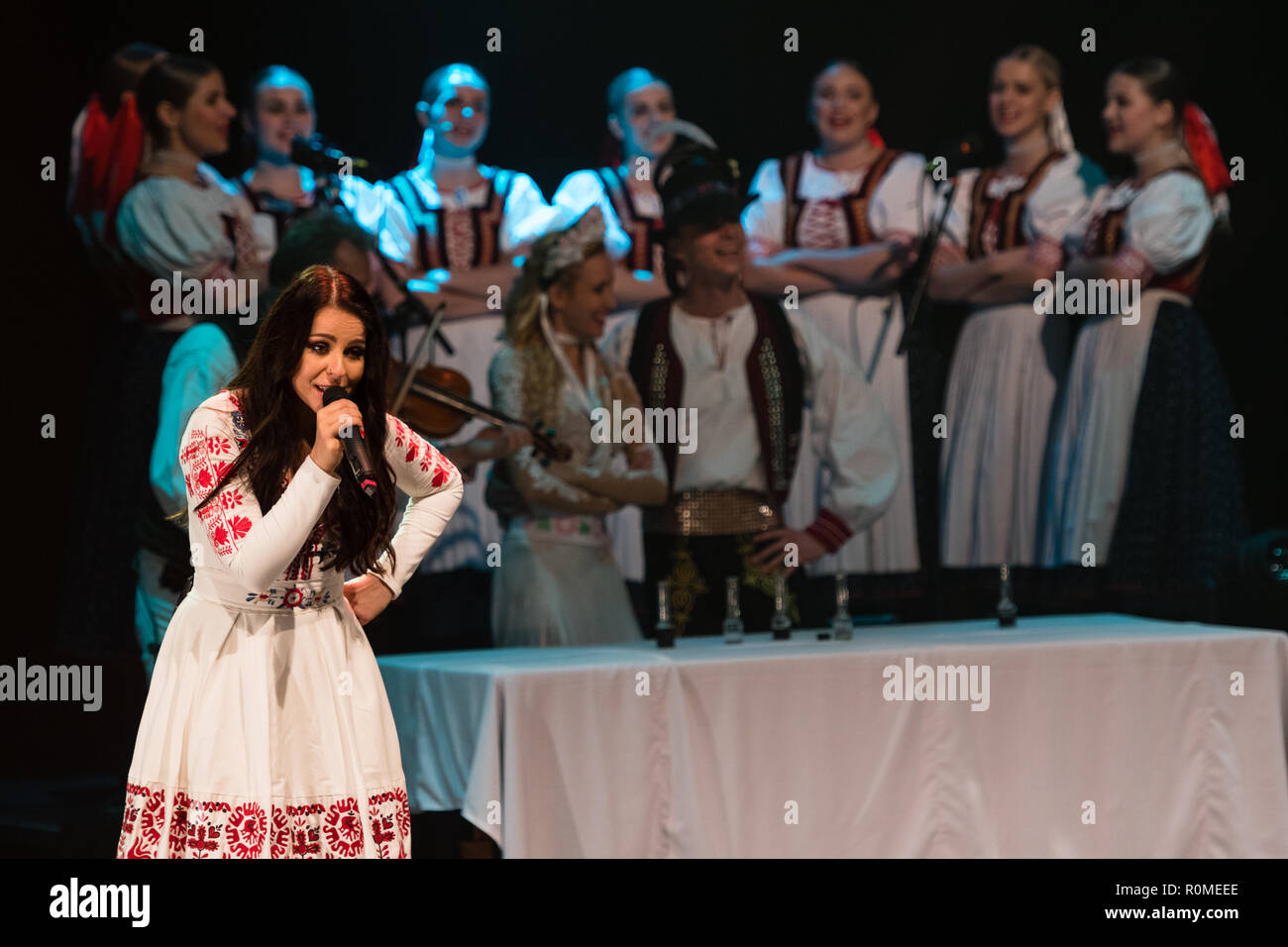 Bratislava, Slovakia. 5th Nov 2018. 2018: Slovak pop singer Katarina ...