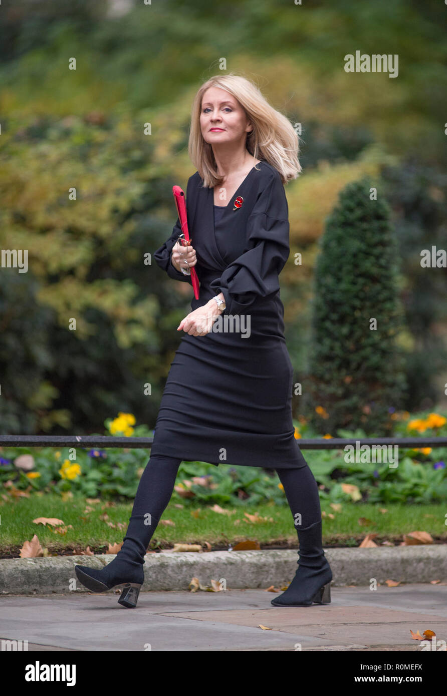 Downing Street, London, UK. 6 November 2018. Esther McVey, Secretary of ...
