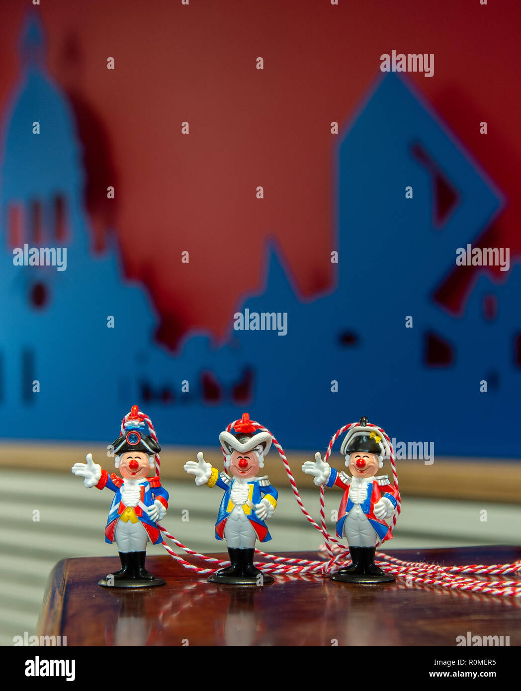 06 November 2018, Rhineland-Palatinate, Mainz: The "Zugplakette 2019 ...