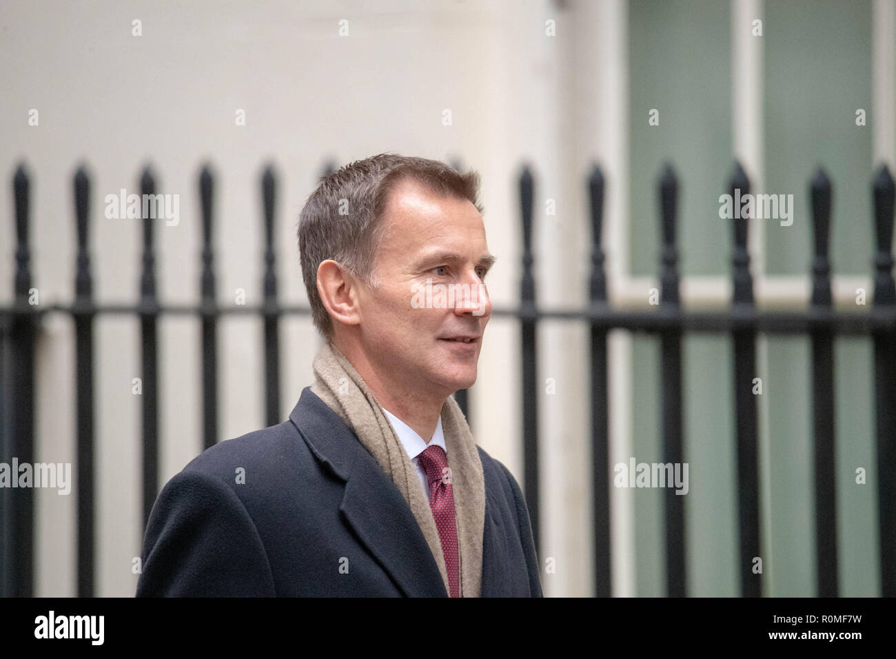 London, UK. 6th November 2018, Jeremy Hunt MP PC, Foreign Secretary ...