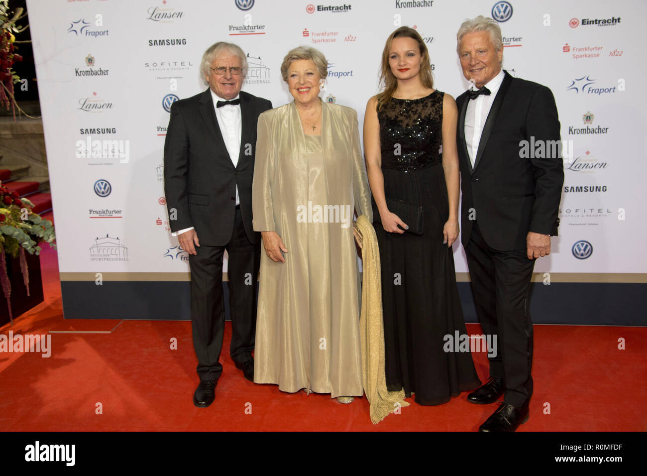 Marie-Luise MARJAN, with xxx, Jo BOLLING, actor, with Selina BOLLING ...