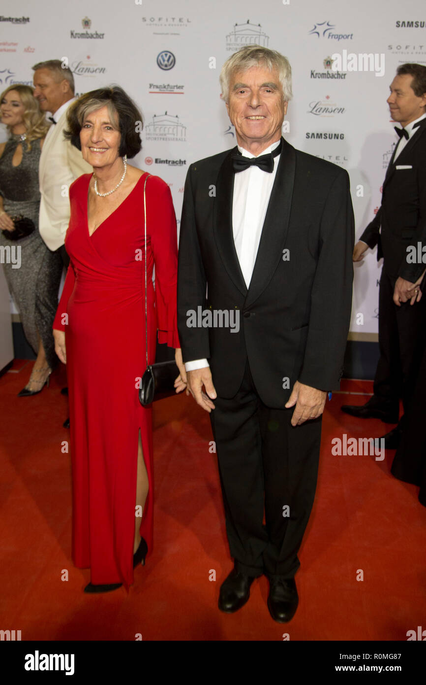 Ulf MERBOLD, astronaut, and Ms. Birgit, red carpet, Red Carpet Show ...