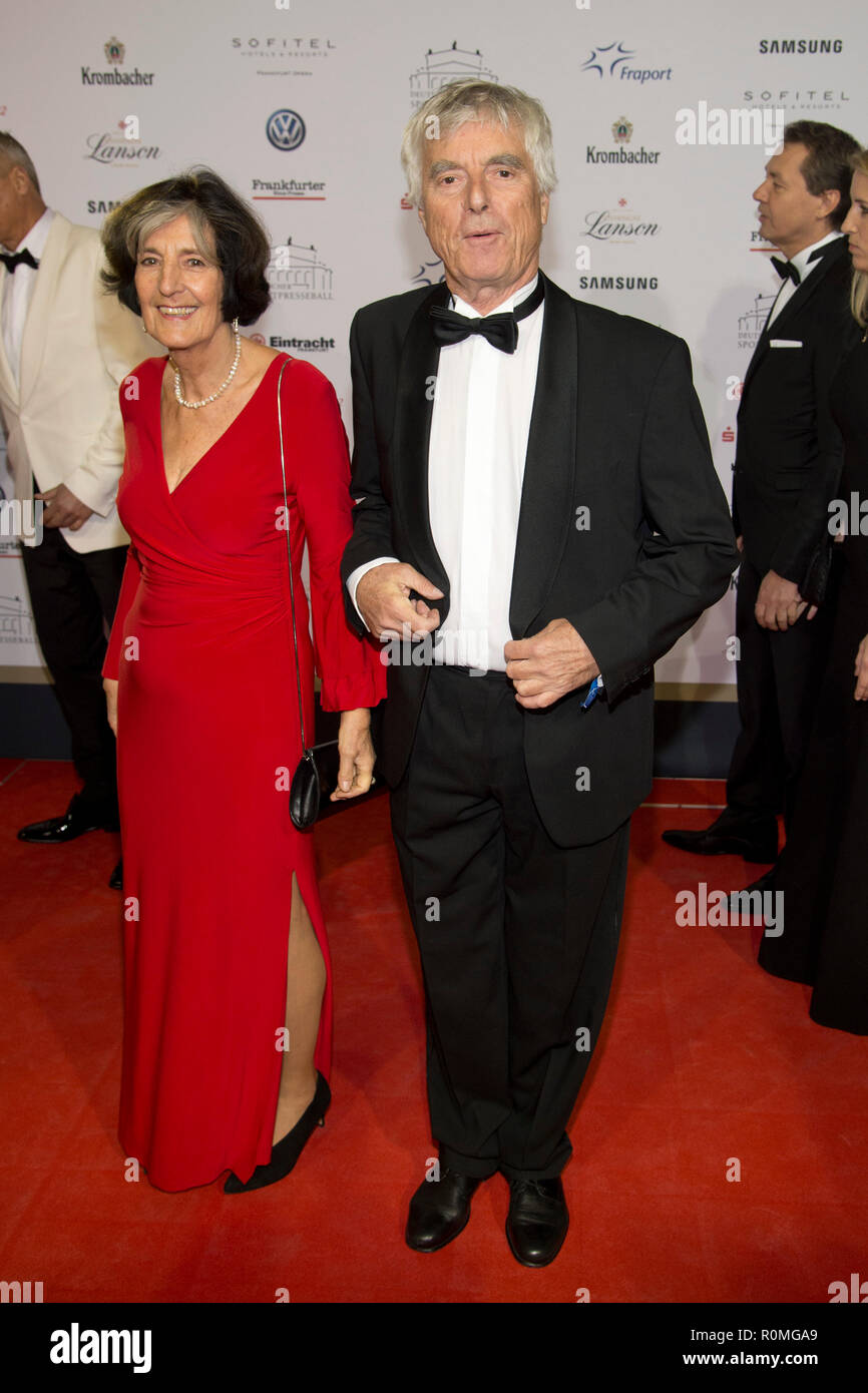 Ulf MERBOLD, astronaut, and Ms. Birgit, red carpet, Red Carpet Show ...