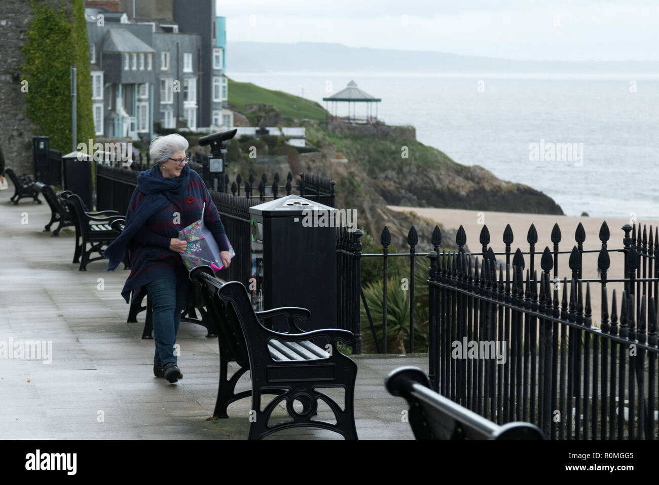 Tenby, Pembrokeshire, West Wales, UK. 6 November 2018. UK weather ...
