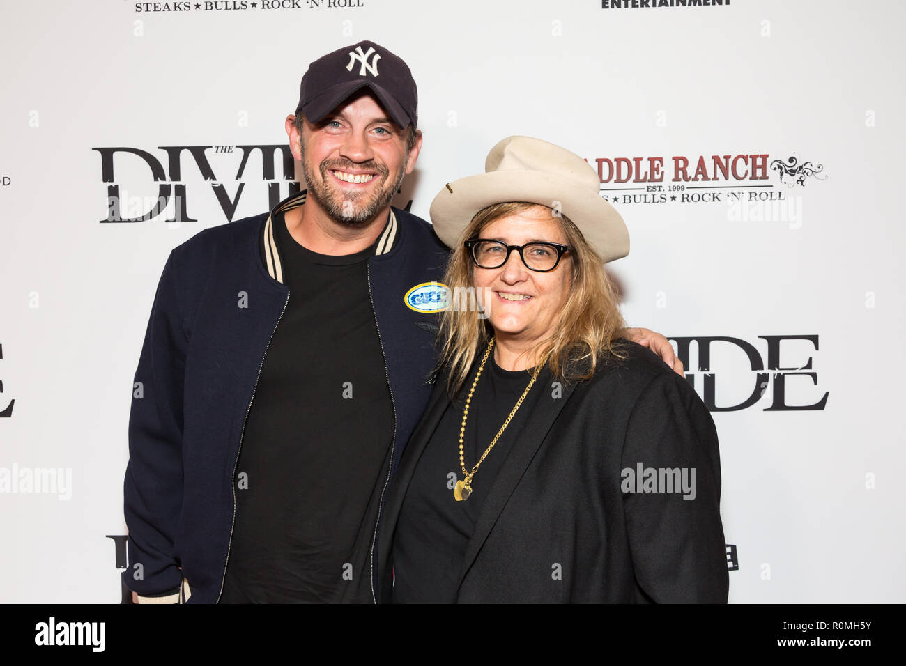 Los Angeles, USA. 05th November, 2018. Daniel Talbott (left) and ...