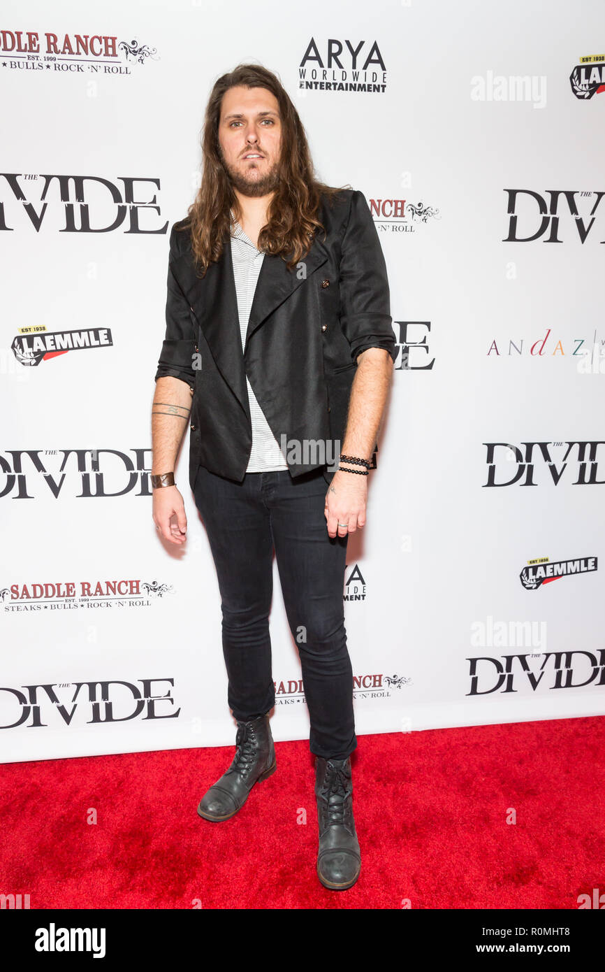 Los Angeles, USA. 05th November, 2018. Trevvor Riley attends Los ...