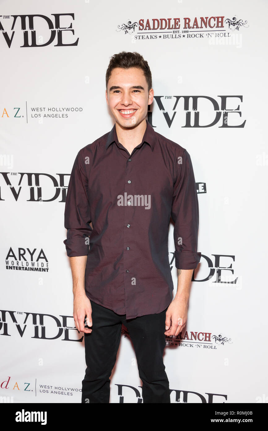 Los Angeles, USA. 05th November, 2018. Evan Henzi attends Los Angeles ...