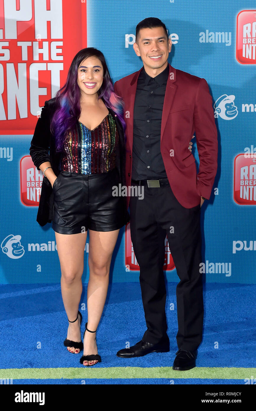 Los Angeles, USA. 5th November, 2018. Tiffany Herrera and Mario Herrera ...