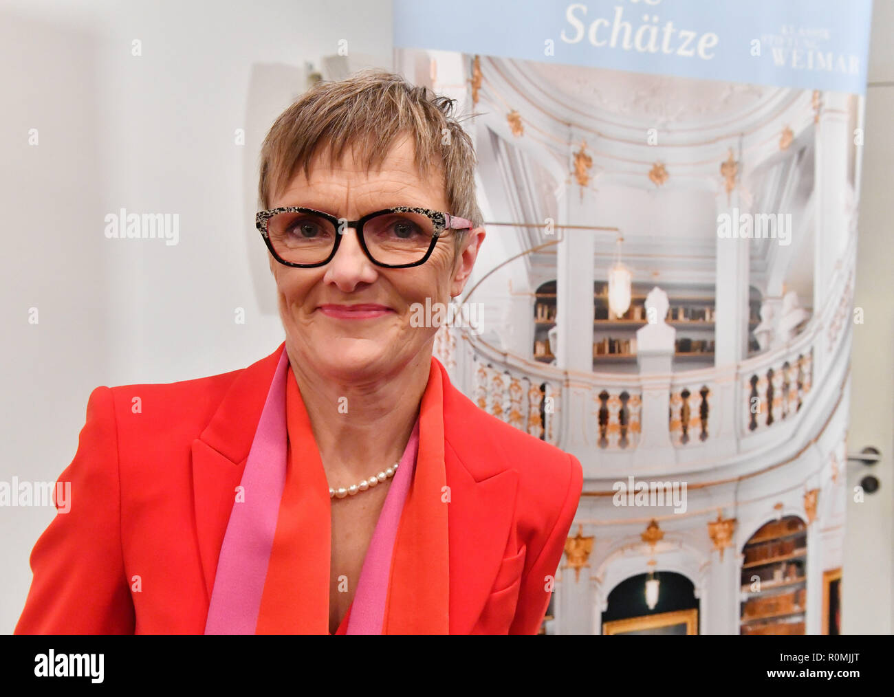 Weimar, Germany. 06th Nov, 2018. Ulrike Lorenz, currently director of ...