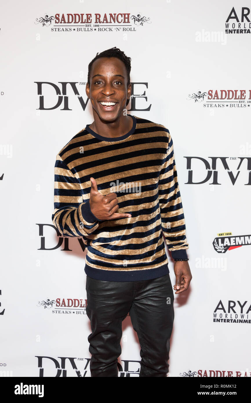 Los Angeles, USA. 05th November, 2018. Shaka Smith attends Los Angeles ...