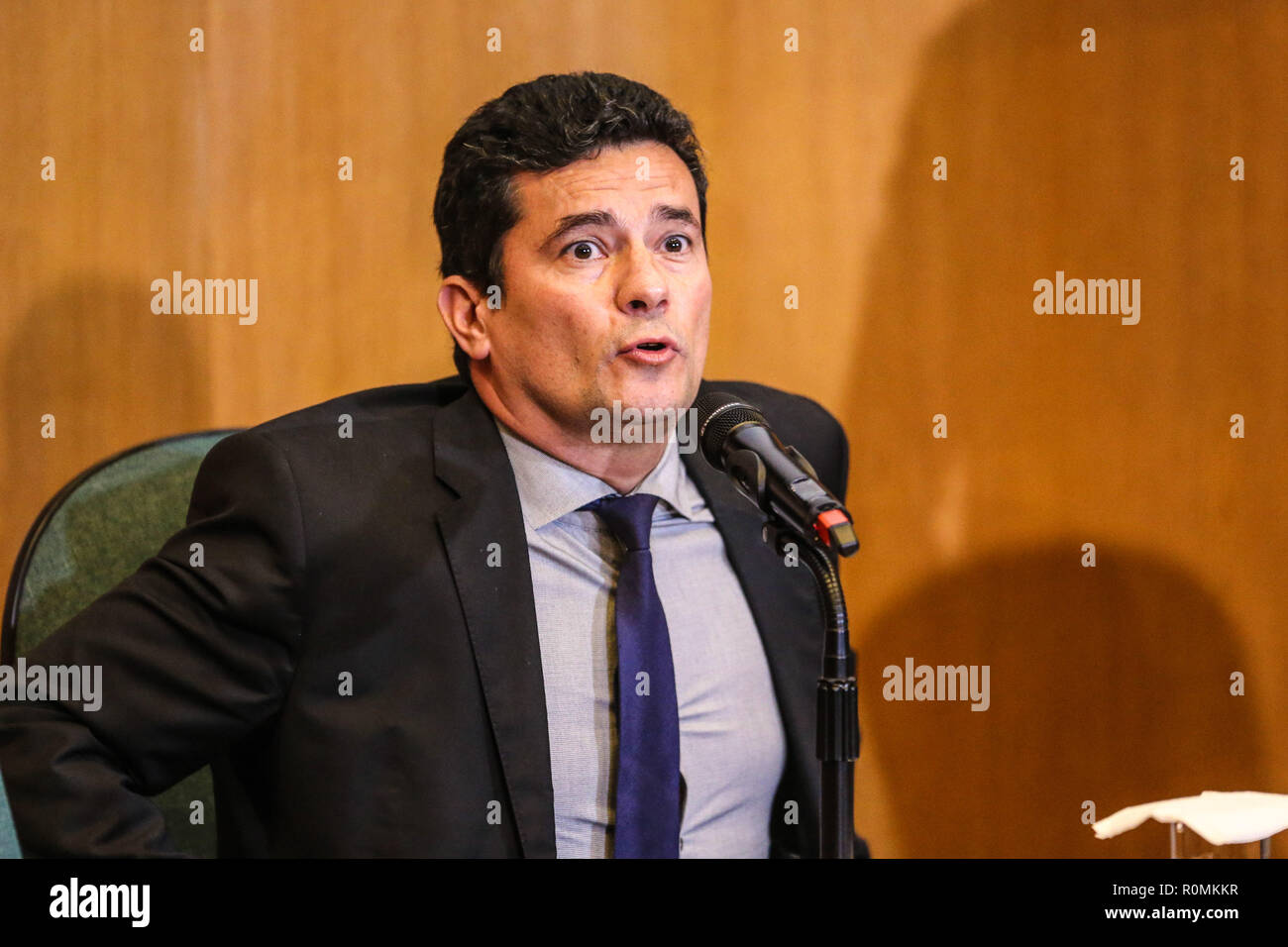 November 6, 2018 - Curitiba, ParanÃ, Brasil - BRAZIL - Federal judge ...