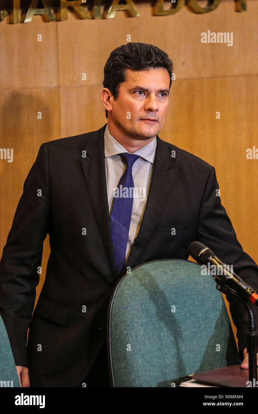November 6, 2018 - Curitiba, ParanÃ, Brasil - BRAZIL - Federal judge ...