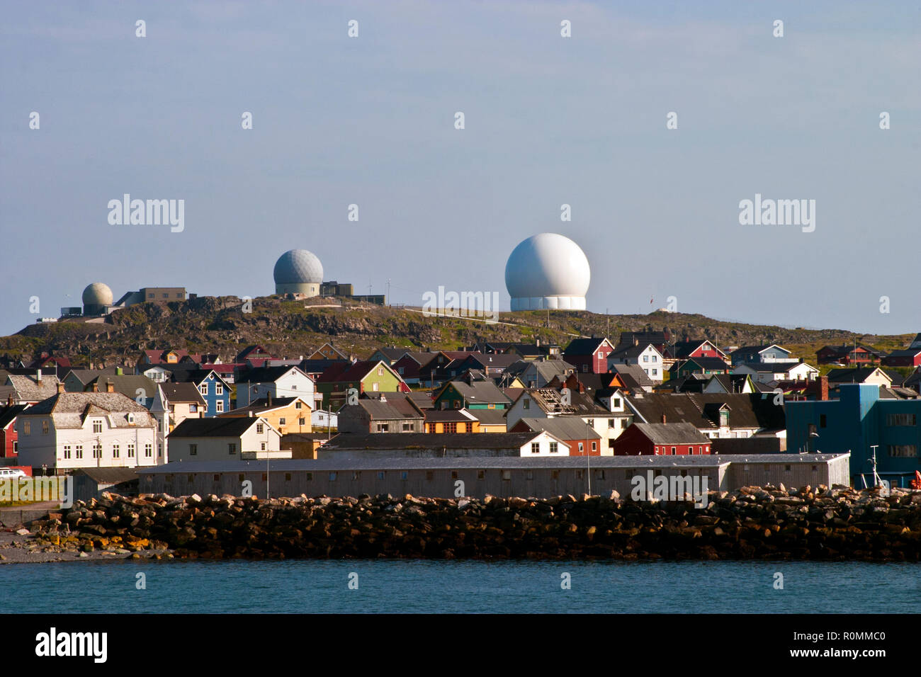 Vardo and the radar station hi-res stock photography and images - Alamy